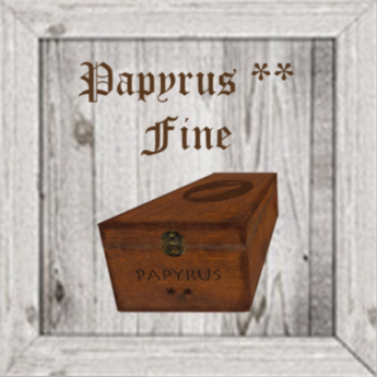Second Life Marketplace - Caja de papiros / Papyrus box [LVL:2] (5) [G&S]